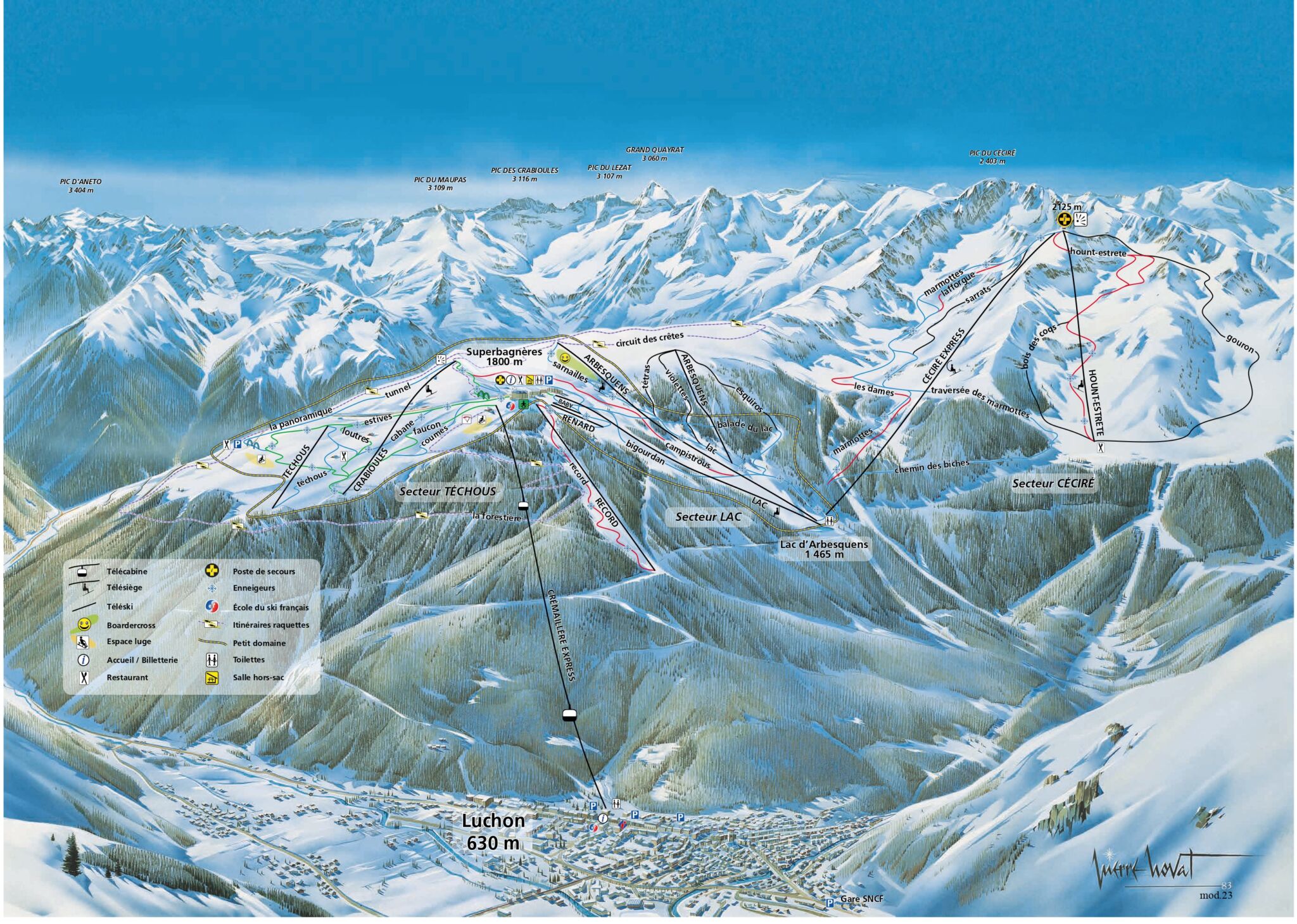 Luchon-Superbagnères la station